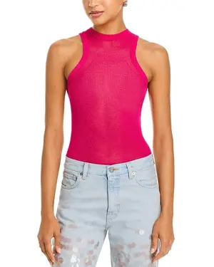 HAIKURE Emily Crewneck Tank - Raspberry
