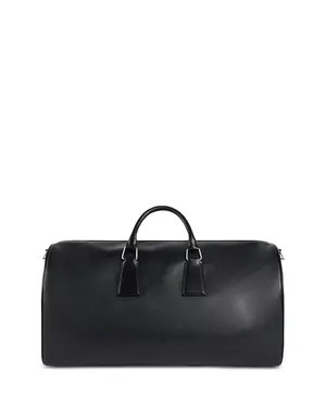Sandro Leather Weekender Bag