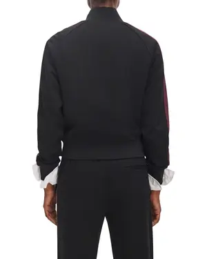 Rag & Bone Irina Ponte Track Jacket - Black Multi