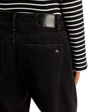 Rag & Bone Ftwt Stevie High Rise Slim Tapered Leg Jeans