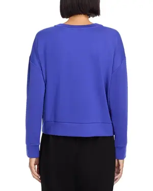 Eileen Fisher Lightweight Ponte Boxy Top - Royal