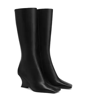 NAKED WOLFE Hattie Leather Boots - Black