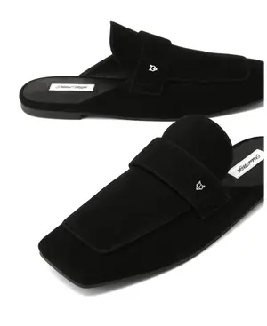 NAKED WOLFE Bridgerton Suede Loafers