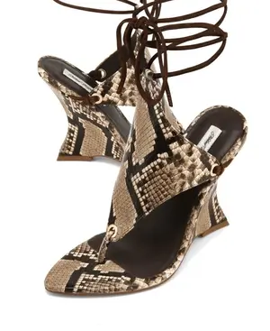 NAKED WOLFE Rampage Leather Heels