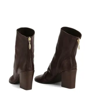 NAKED WOLFE Brandy Leather Boots