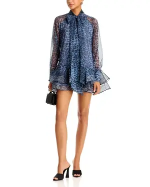 Bardot Adrie Babydoll Mini Dress
