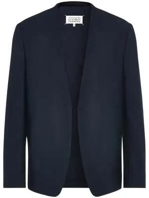 MAISON MARGIELA Tailored Wool Open Front Blazer