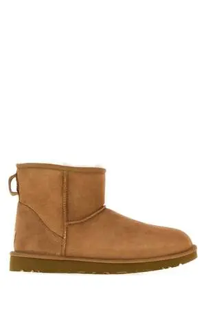 UGG Biscuit Suede Classic Mini Ii Shearling Lined Ankle Boots