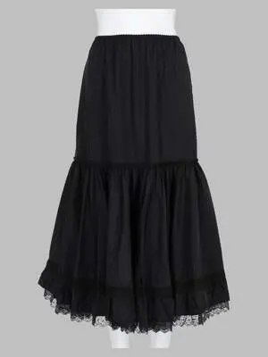 GANNI Silk-blend Mini Skirt
