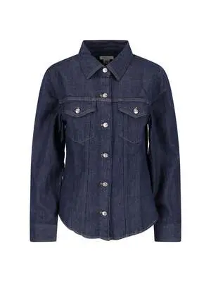 Calvin Klein Denim Button-front Shirt