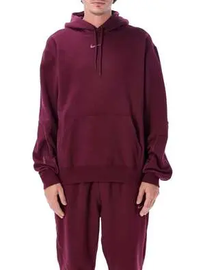Nike Nocta Hooded Sweatshirt With Reflective Trim And Silicone Swoosh