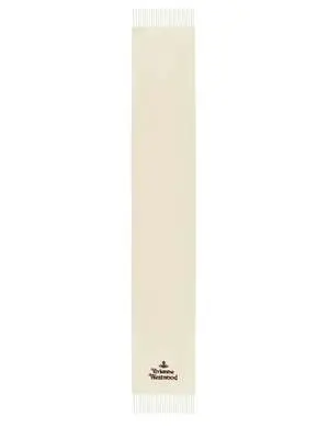 VIVIENNE WESTWOOD Wool Logo Scarf