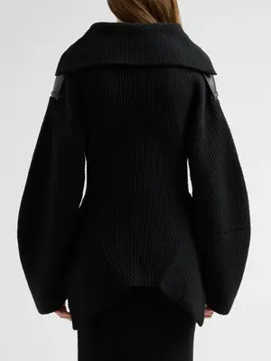 Zimmermann Clash Wool Utility Sweater