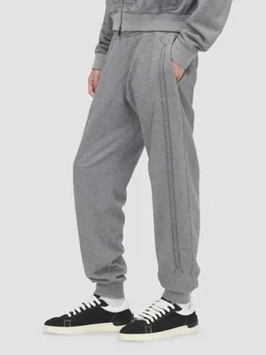 Alexander McQueen Ceremonial Cotton Jogger Sweatpants