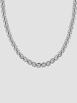 GABRIEL & CO Classic Sterling Box Chain Necklace/3.5mm
