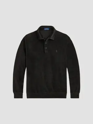 Polo Ralph Lauren Cotton-blend Corduroy Polo Shirt - Polo Black