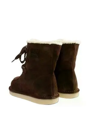 Miu Miu Suede Booties