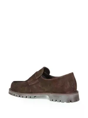 COPENHAGEN  Suede Lug-sole Loafers
