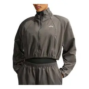 Nike X Skims Crunchy Nylon Cropped Jacket - Boulder