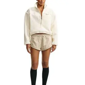 Nike X Skims Sherpa Oversized 3/4-zip Jacket