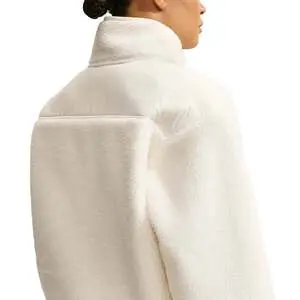 Nike X Skims Sherpa Oversized 3/4-zip Jacket