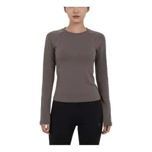 Adidas Sports Long Sleeve T-shirt 'medium Grey Heather