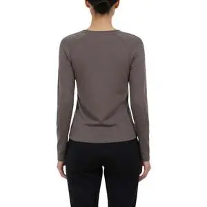 Adidas Sports Long Sleeve T-shirt 'medium Grey Heather