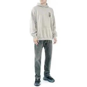 Balenciaga Barcode Cotton Hoodie