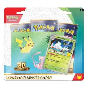 POKEMON Card Eng. 2026 Tcg 30th Celebration Tech Sticker Collection - Multi-color