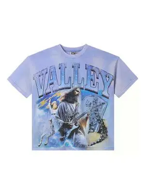 VALE FOREVER Holy Metal Bling T-shirt - Blue