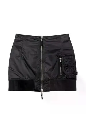 JEAN PAUL GAULTIER Embroidered Zip-up Skirt