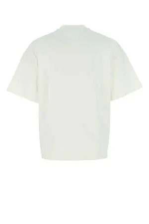 JIL SANDER Ivory Cotton Oversize T-shirt