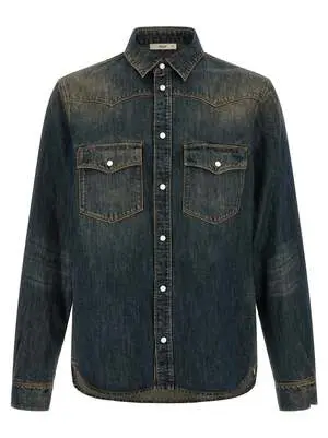 Fendi Bananatex® Denim Shirt - Blue