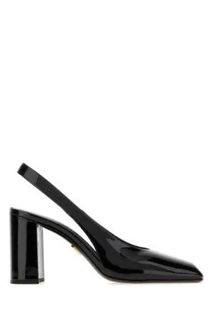 Prada Leather Pumps - Black