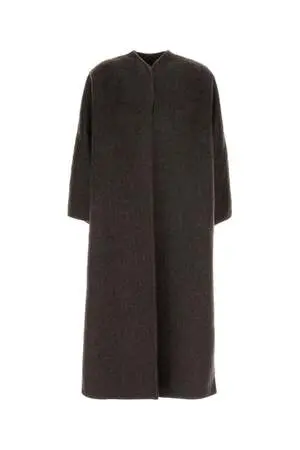 Max Mara Dark Camel Blend Febo Coat - Brown