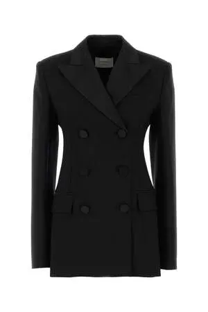 Sportmax Wool Elica Blazer - Black