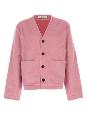 Séfr Alpaca Blend Arlo Cardigan - Pink