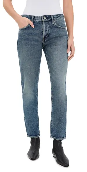 Moussy Vintage Henry Tapered Jeans - Blue