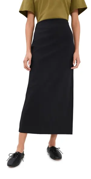 Tibi Compact Ultra Stretch Knit Pencil Skirt - Black