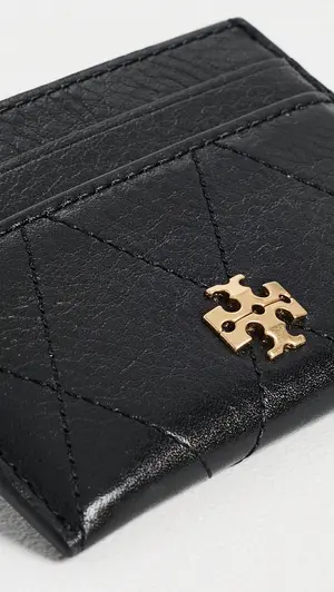 Tory Burch Charlie Quilted Card Case