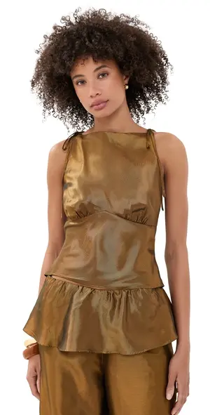 LISA SAYS GAH Lucy Top - Cinnamon
