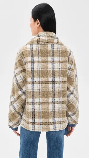 HOUSE OF SUNNY Fleece Scarf Jacket