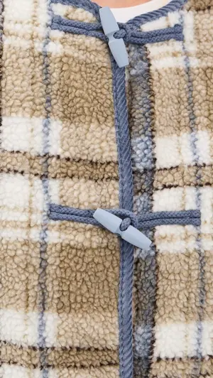 HOUSE OF SUNNY Fleece Scarf Jacket