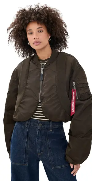 Alpha Industries Ma-1 Oversized Fitflight Jacket - Hickory