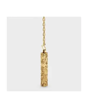 Celine César Project Compression Necklace In Vermeil