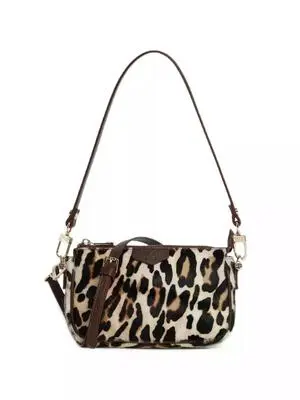 V°73 The Sauvage Leopard-print Leather Mini Bag - Neutrals