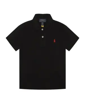 Polo Ralph Lauren Logo-embroidered Polo Shirt - Black