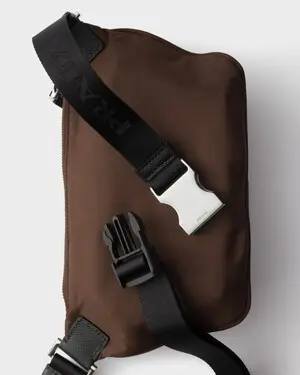 Prada Re-nylon And Saffiano Leather Shoulder Bag