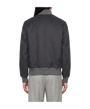 Brunello Cucinelli Button-up Bomber Jacket