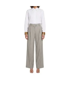Brunello Cucinelli Pinstripe-pattern Pleated Trousers